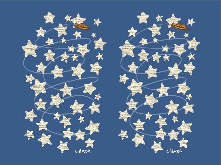 The Daly Blog: 3D Stereogram, Stars