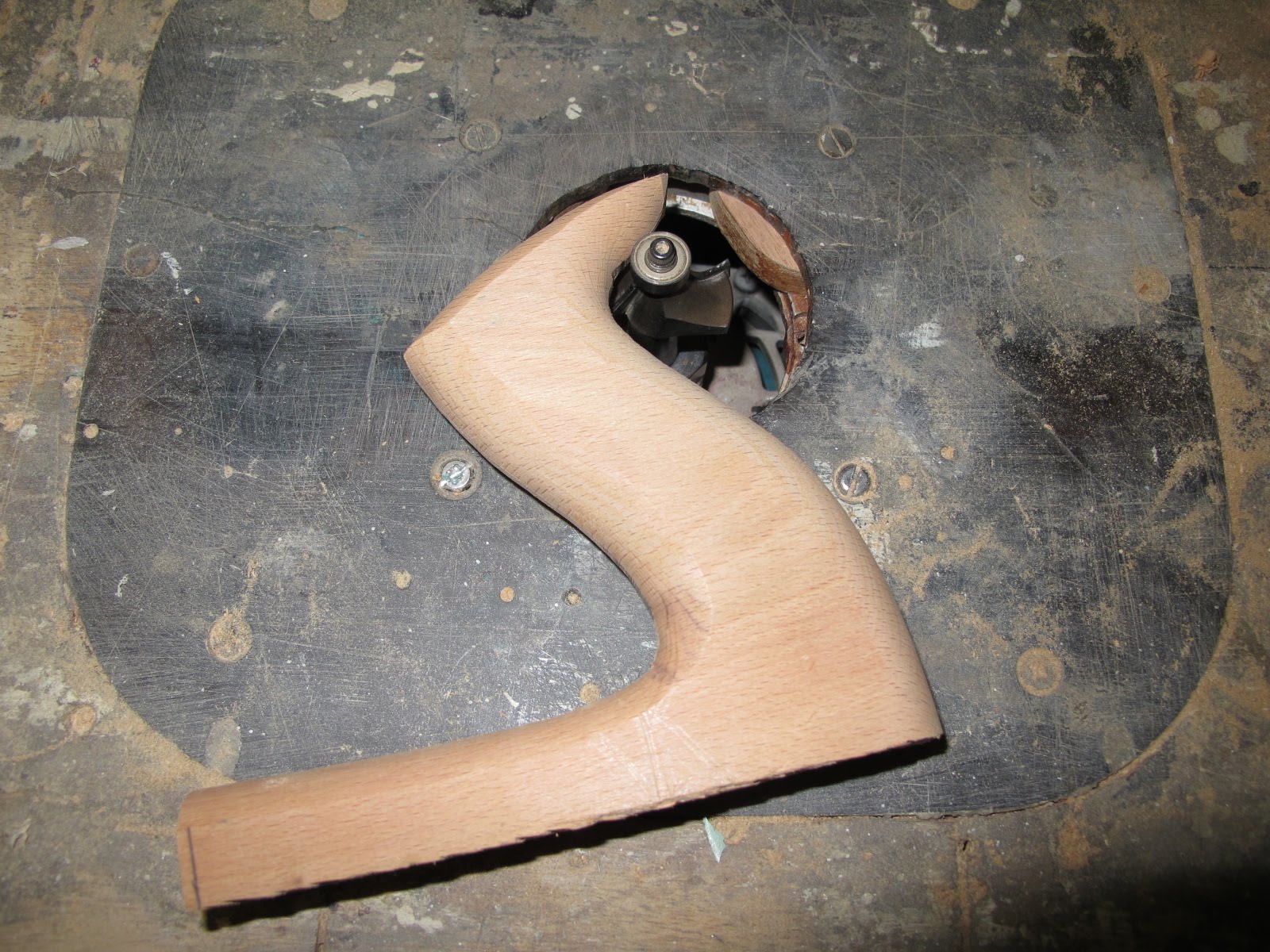 CKD Boats - Roy Mc Bride: A new beech wood handle fitted to a Johnson ...