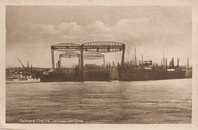 CKD Boats - Roy Mc Bride: A Crane Driver? in Palmers Ship Yard Jarrow.