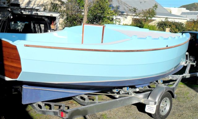 CKD Boats - Roy Mc Bride: New Zealands Cape Cutter 19 is pro painted