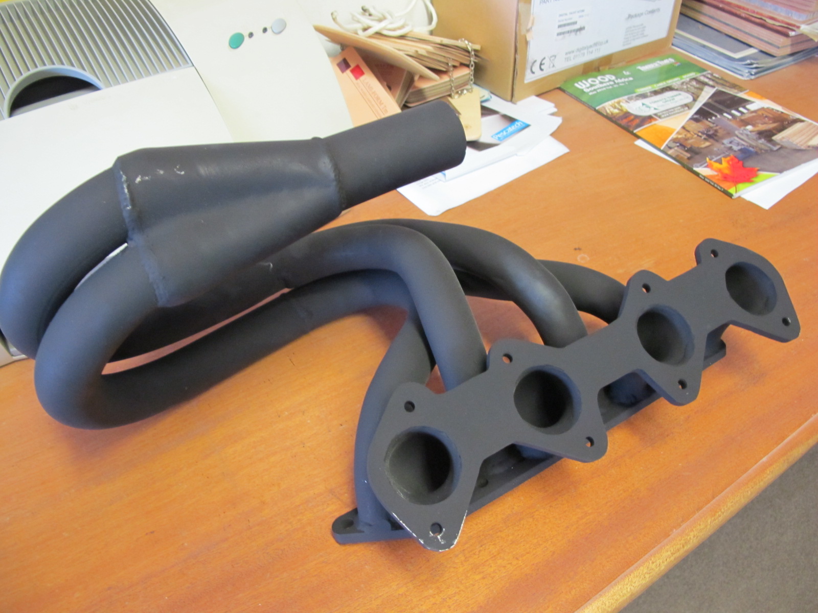 CKD Boats - Roy Mc Bride: Hillman Imp full race inlet and exhaust manifold