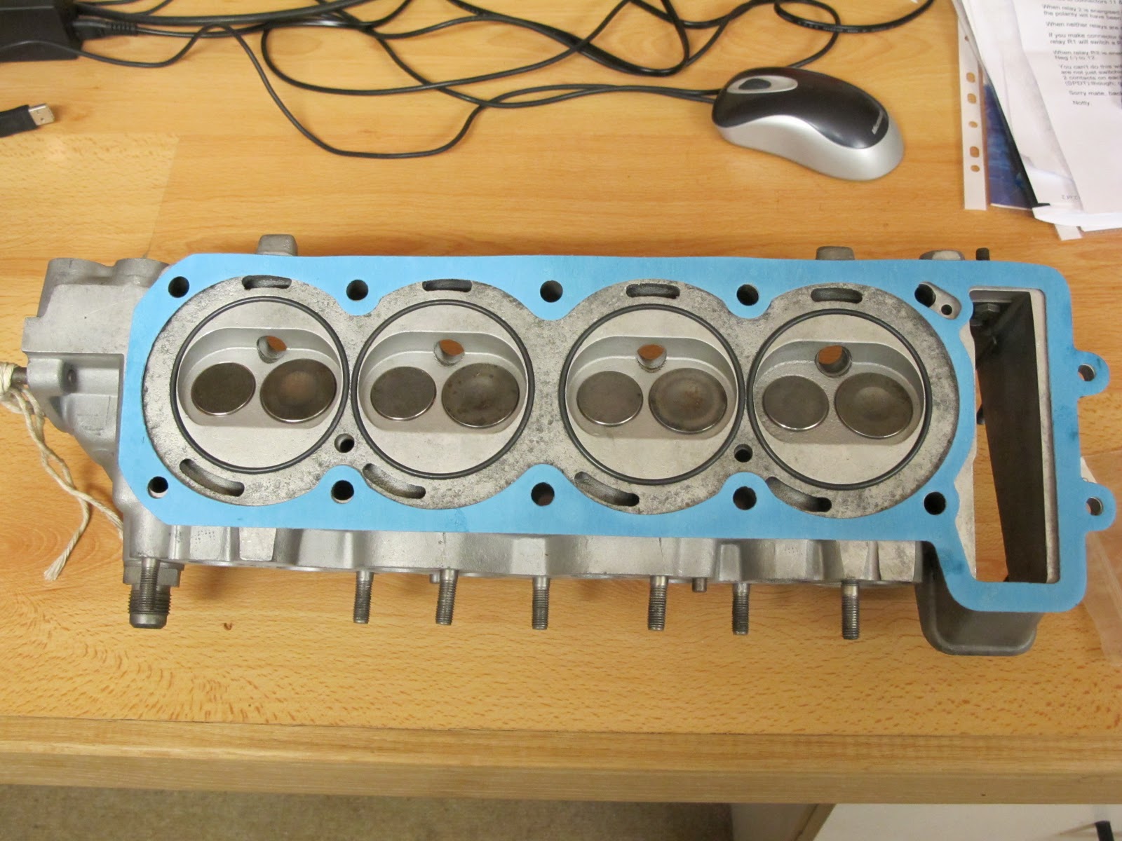 CKD Boats - Roy Mc Bride: A Hillman Imp Wills Ringed cylinder Head