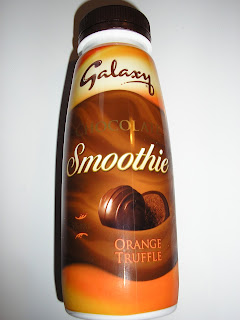 FOODSTUFF FINDS: Galaxy Chocolate Smoothie [Orange Truffle] (Asda)