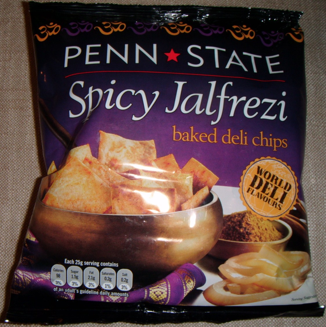 FOODSTUFF FINDS: Penn State Spicy Jalfrezi Baked Deli Chips [By Spectre ...