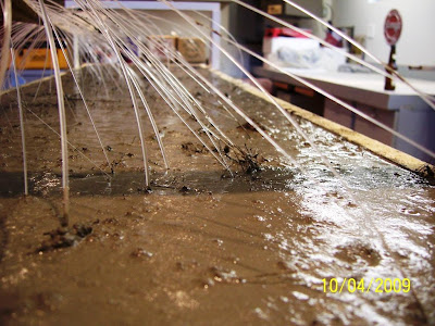 Creating Concrete Countertops: Placing the Fiber Optic Concrete