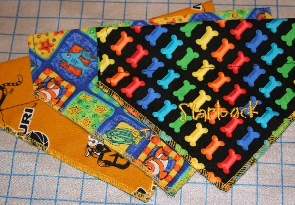 Childmade Tutorials: Dog Scarf Tutorial and GIVE-AWAY!!