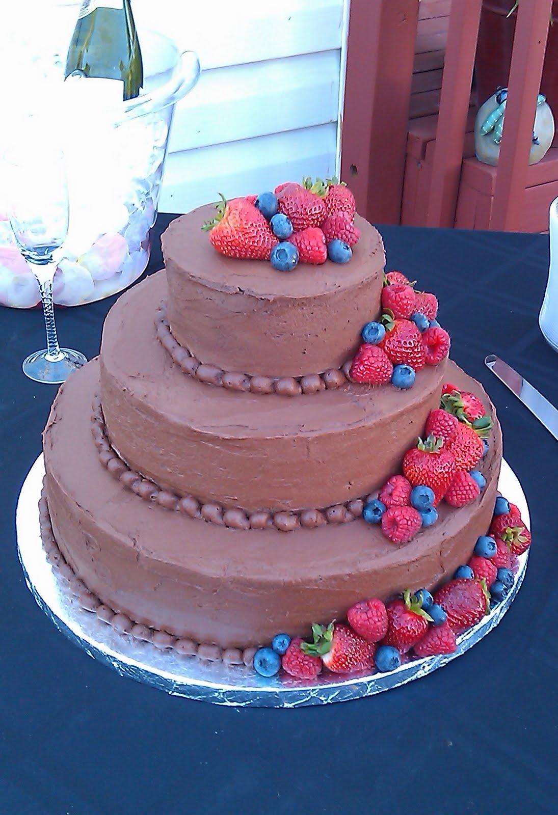 Cakessica: Chocolate Wedding Cake