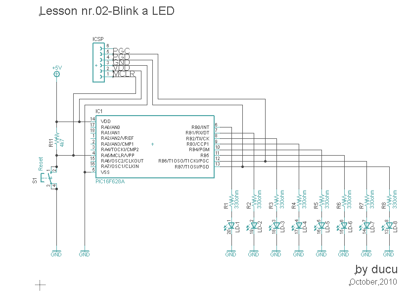 Electronic Experiments: Lesson nr.02-Blink a LED