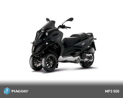 Custom Modifications: 2009 Piaggio MP3 500 @Motorcycle