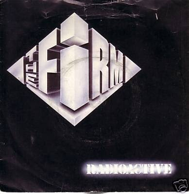 -Led Zeppelin-: The Firm - Radioactive (Single - 1985 - Hard Rock - U.K.)