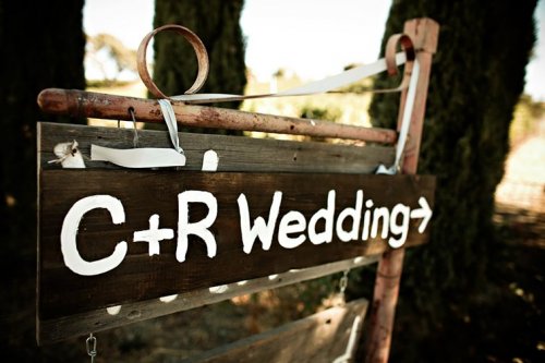 The Good Life Event Specialists: Fun with wedding signage