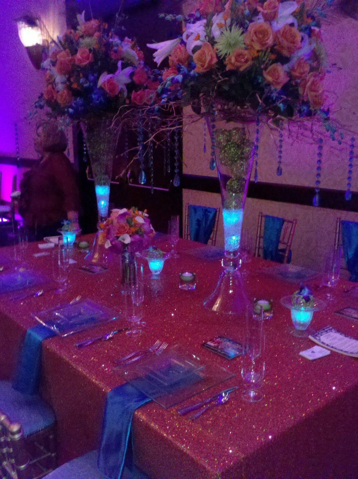 1000+ images about Wedding Centerpiece Ideas with LED Battery Operated ...