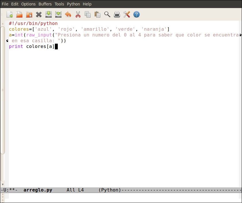 Daniela González - Programación: Arreglos en Python