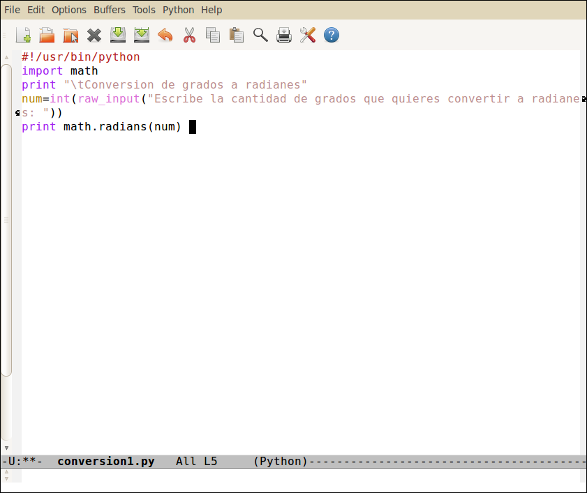 Daniela González - Programación: Librería math en Python (Conversión)
