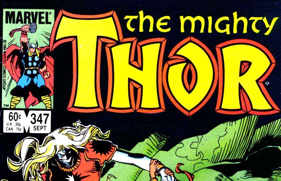Thor #347 - Walt Simonson art & cover - Pencil Ink