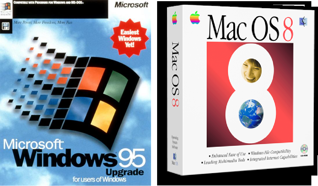 V- Moore: HISTORIA: Windows y Mac OS (1995-1997)