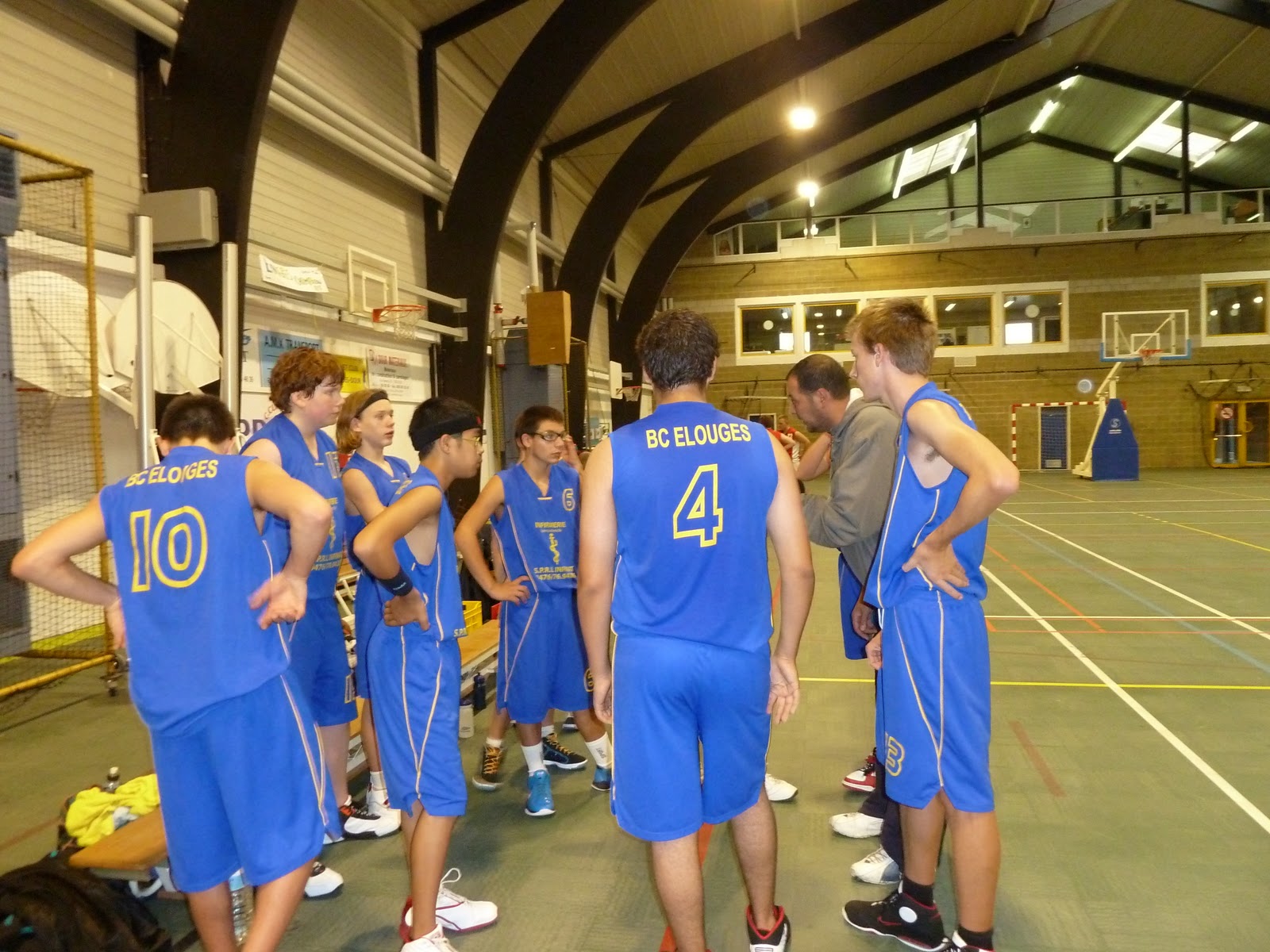 BC Elouges Dour Entité: Match de coupe Minimes contre BC L'9 Flénu
