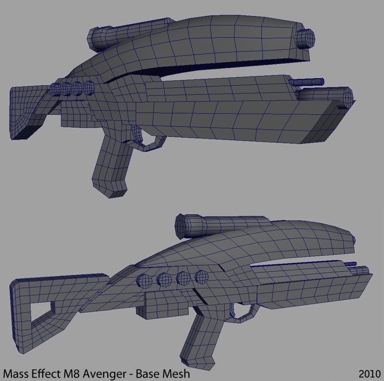 Alyson Phillips: Mass Effect's M8 Avenger Rifle