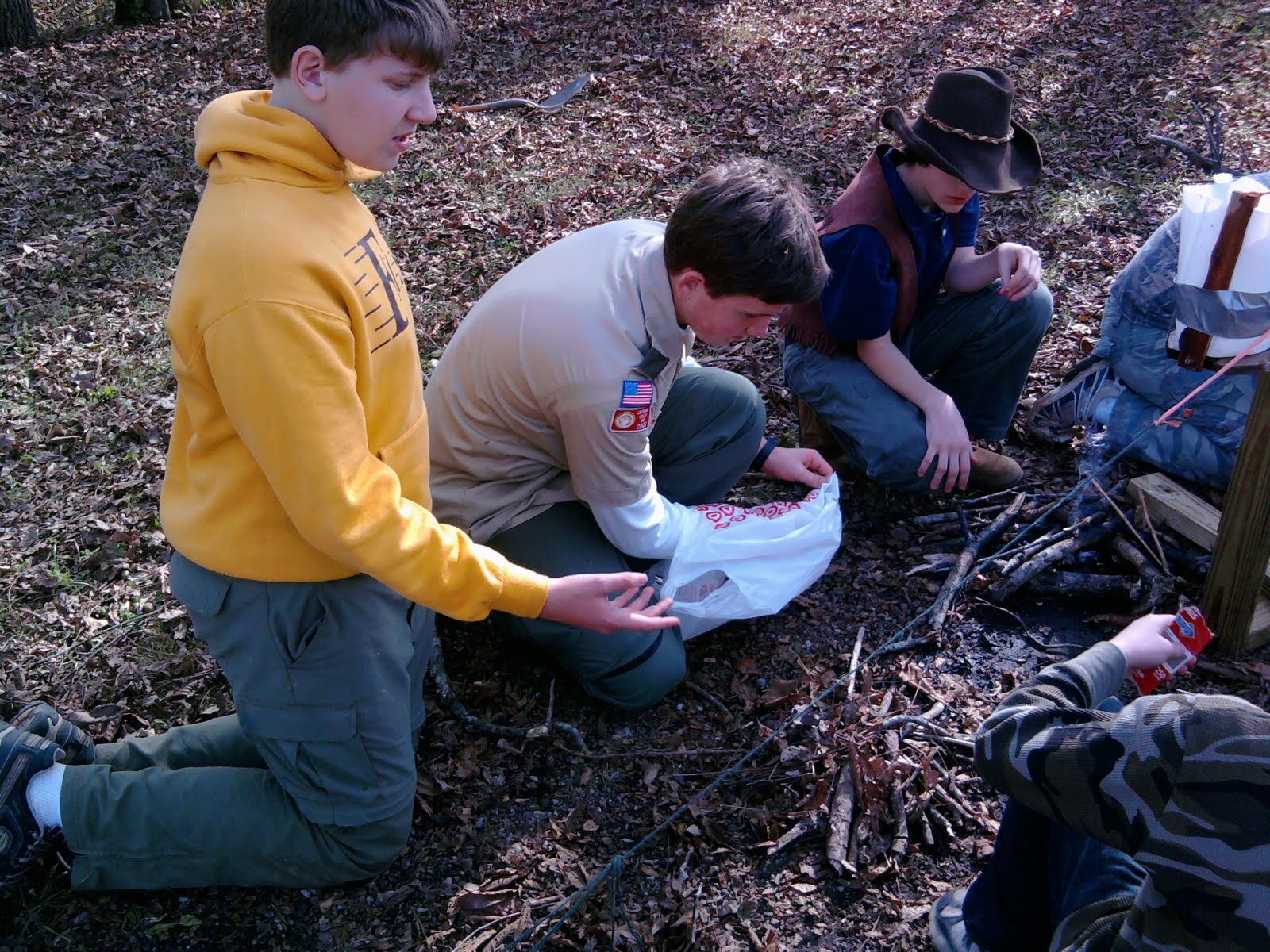 Troop Petrie: Boy Scout camp out
