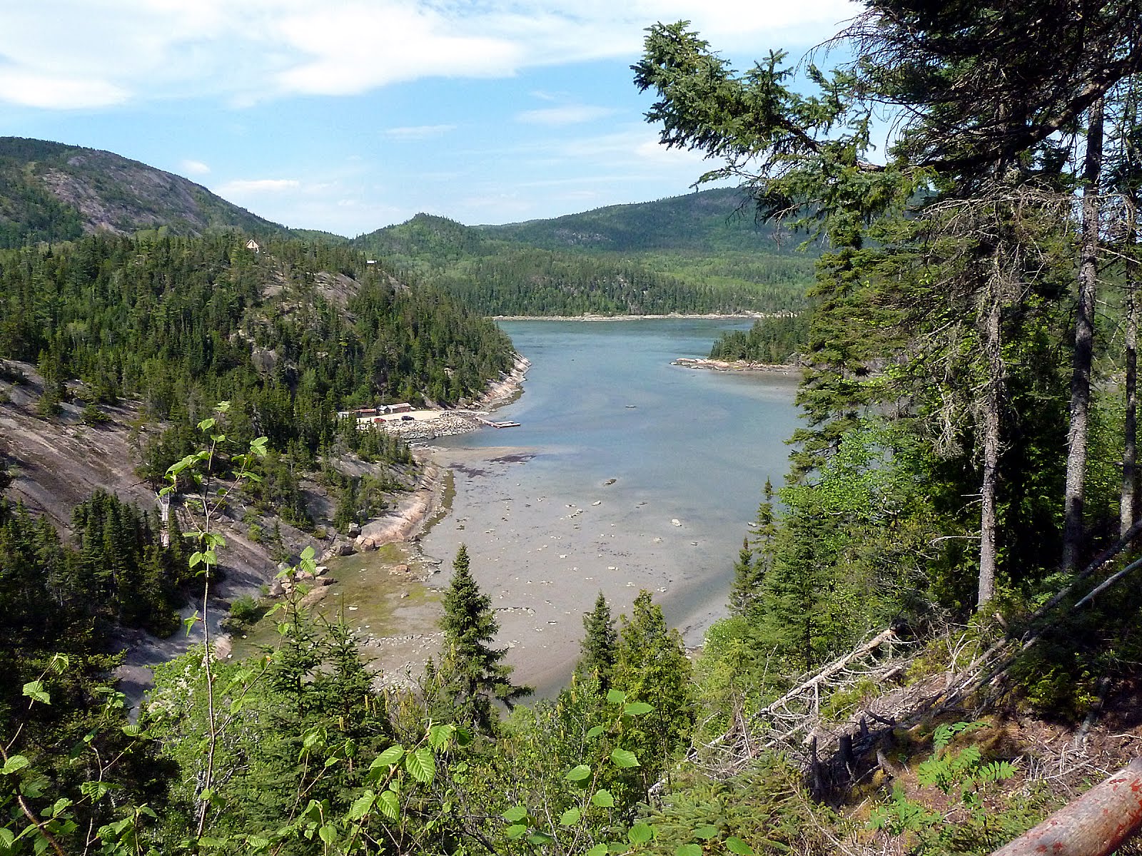Vu par Eric - Entre Charlevoix et Montréal: Baie des rochers