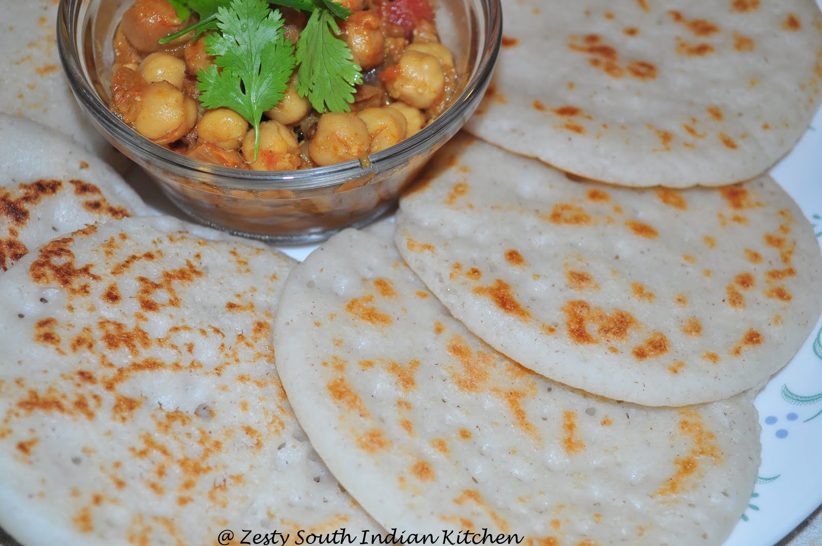 Kallappam/ Laced Rice and Coconut pancake - Zesty South Indian Kitchen