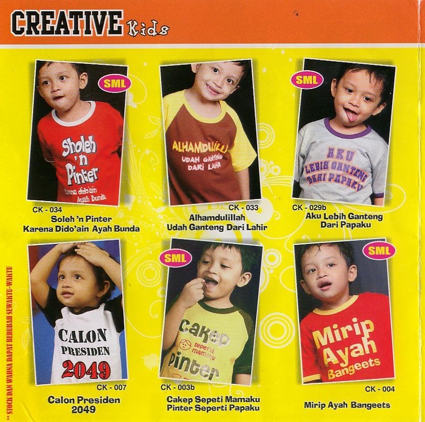 Life's for Love's: Baju Lucu dan kreatif