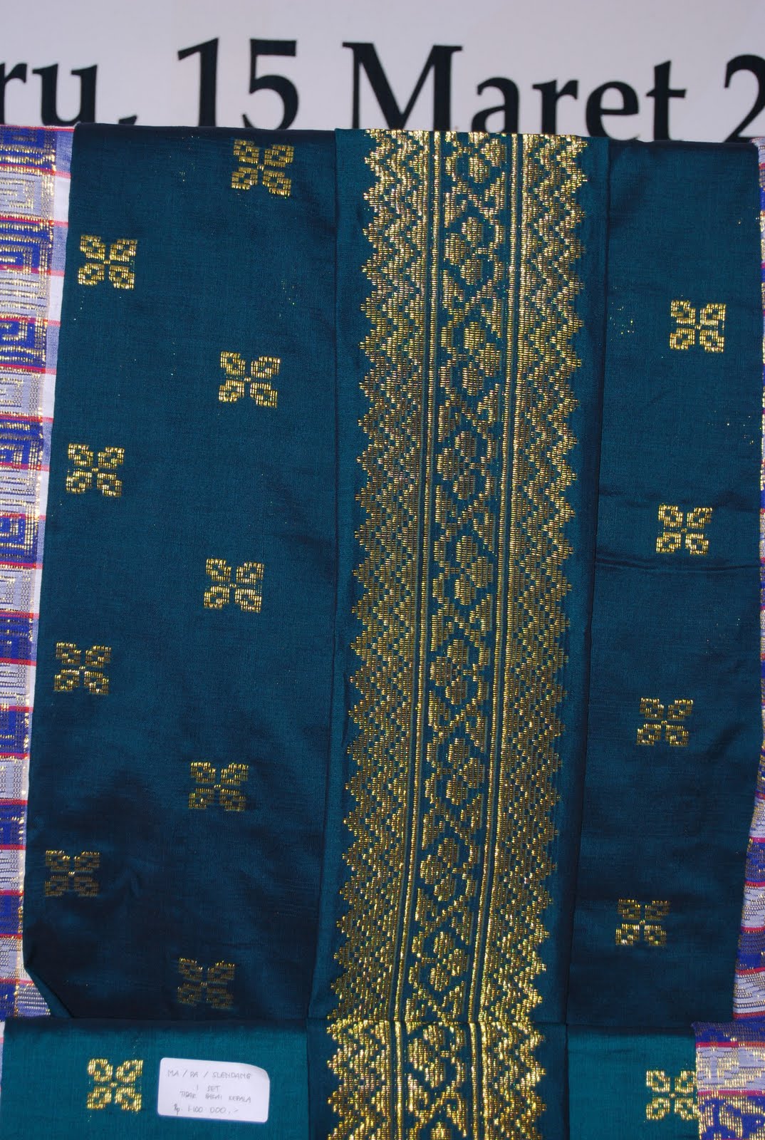 Tenun Songket Melayu Riau Pekanbaru | Kris Hadiawan