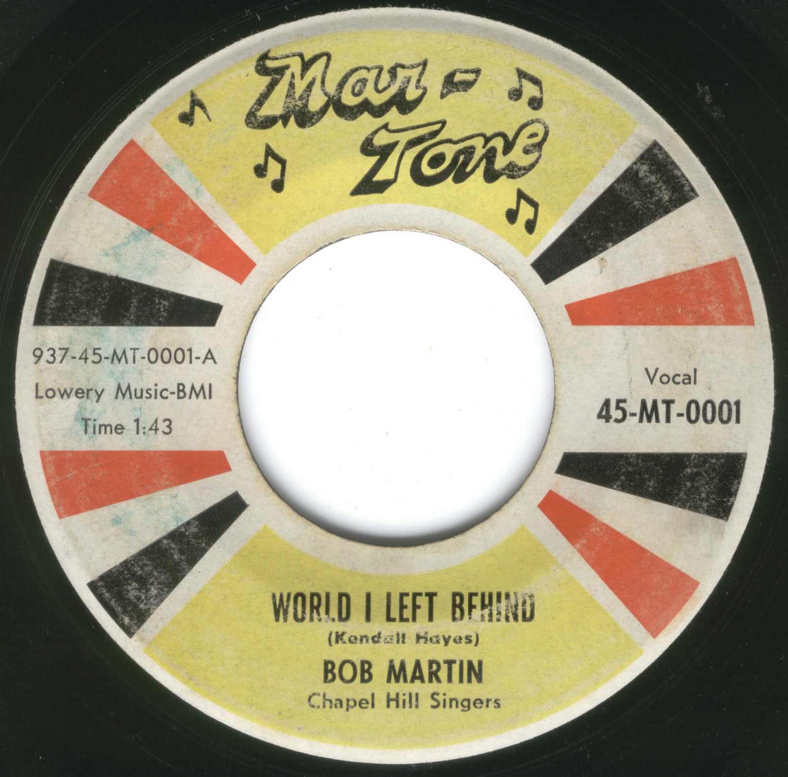 The Ohio Valley Sound: Bob Martin & The Chapel Hill Singers