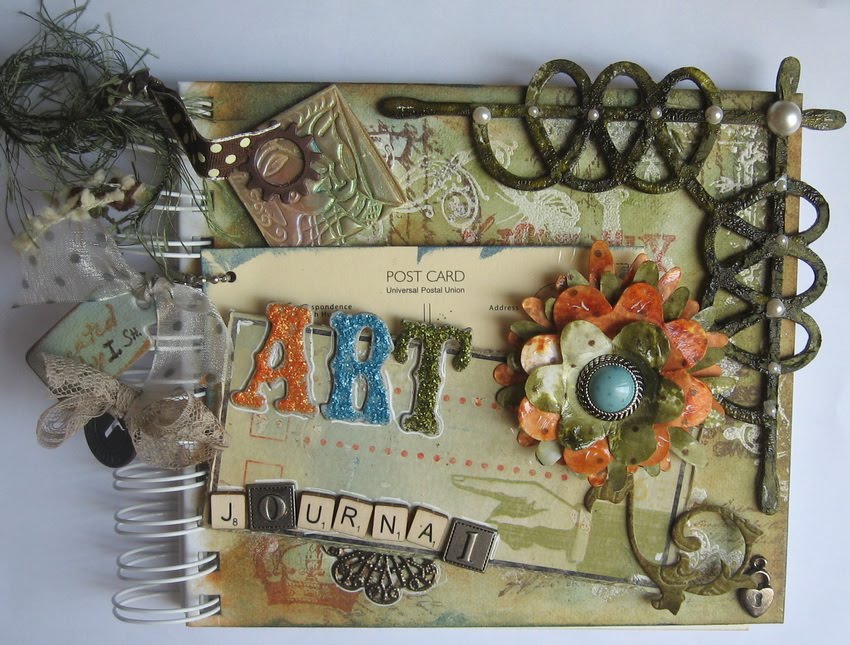 Tando Creative: Art journal cover