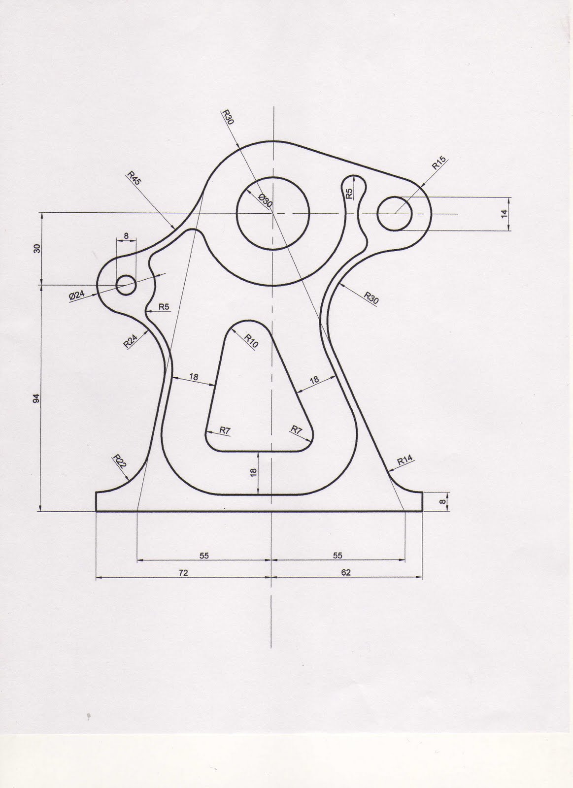 ING. REGLA: PRACTICA 29,30 Y 31 AUTOCAD