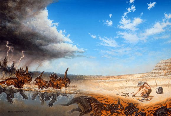 Amazing fossils: Death scenes – geologically preserved – Sharon A. Hill