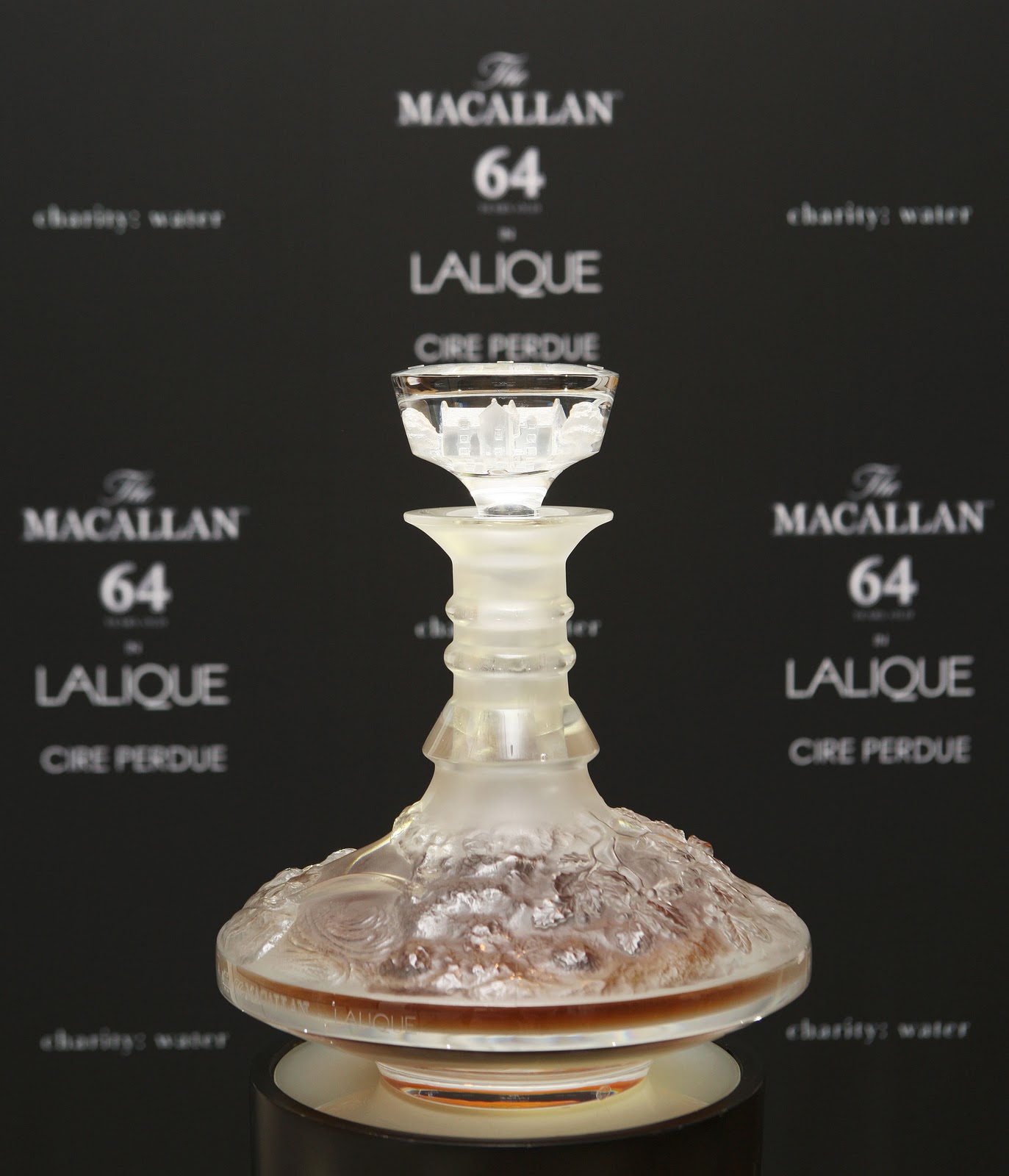 The Savory Hunter: Macallan 64 and Lalique auction to benefit charity:water