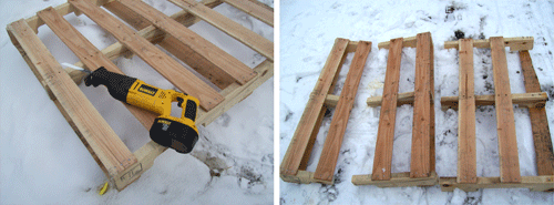 The Original Pallet Shelf Tutorial | Ana White