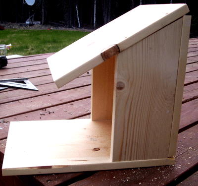 Large Open Bird Nesting House | Ana White