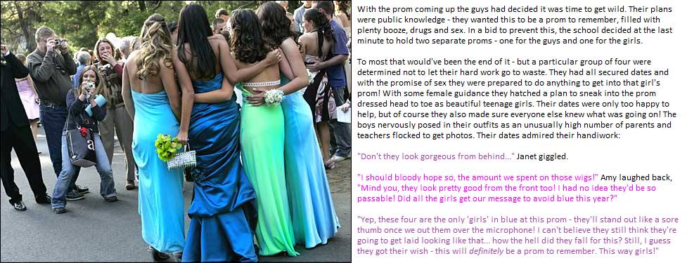 Emily's TG Captions: A prom to remember