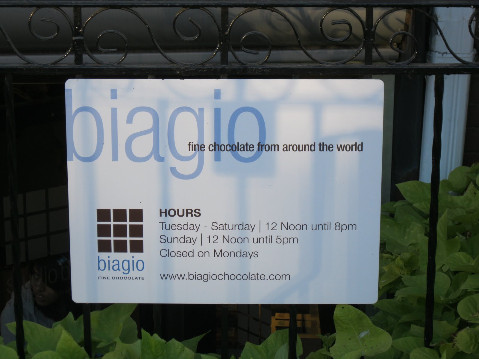 The District Chocoholic: Biagio Sample Day: Finding New Chocolates to Enjoy