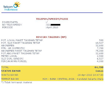 Information: Hebatnya Paket Tagihan Tetap Telkom