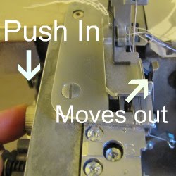 The Haby Goddess: Creating a rolled hem on an overlocker