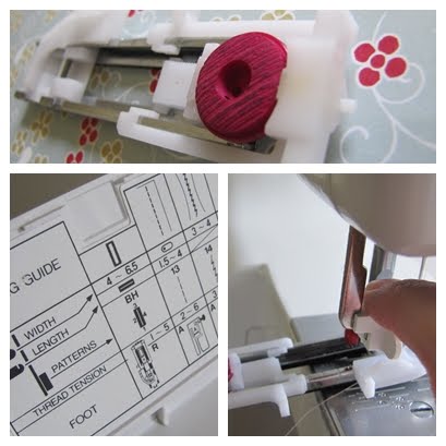 The Haby Goddess: Mastering the button hole attachment