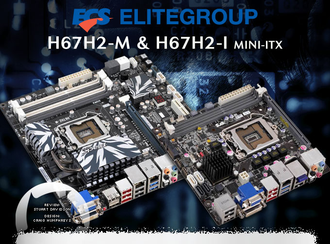 Hardware Review Solution: ECS H67H2-M Black Deluxe and H67H2-I (Mini-ITX) - H67 Motherboard Review