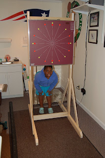 Dr. Rob's Sports Vision Blog: Rack for Wayne Saccadic Fixator