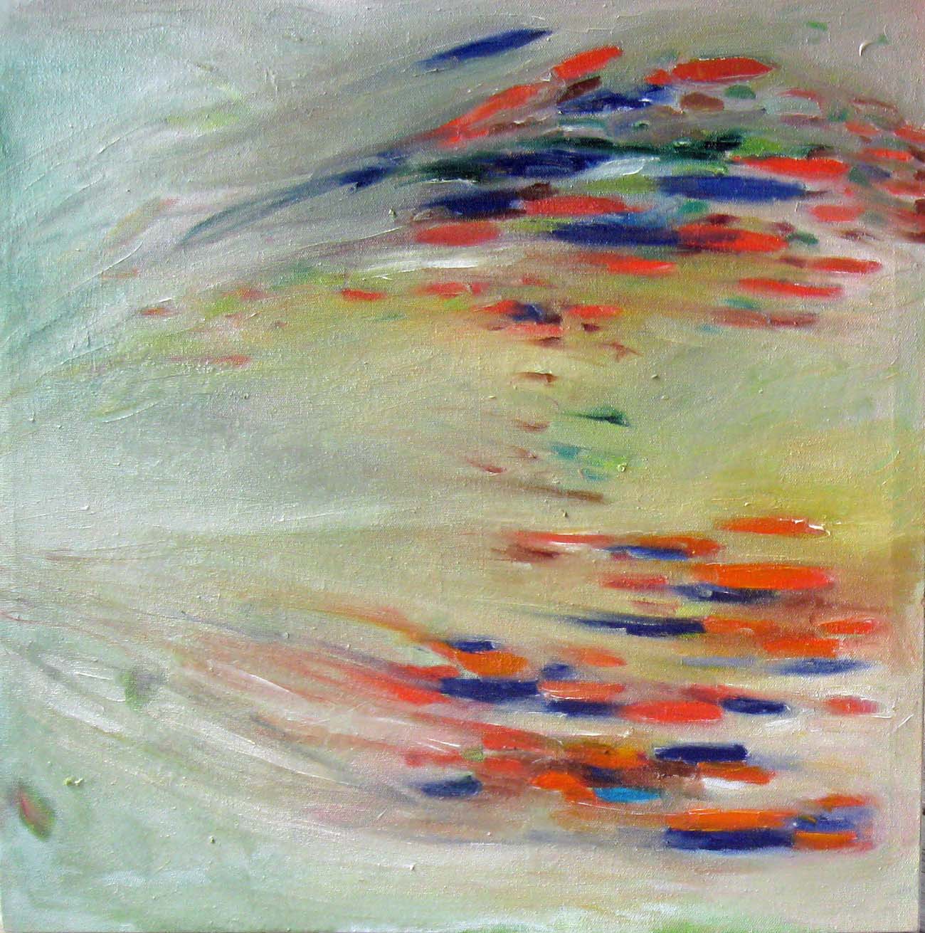 brooke wandall: koi fish abstract.