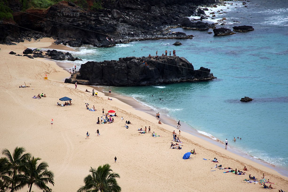 Waimea Bay...
