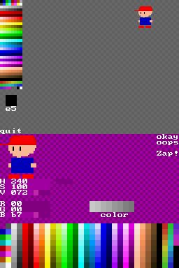 Bilou HomeBrew's Blog: Sprite Editor