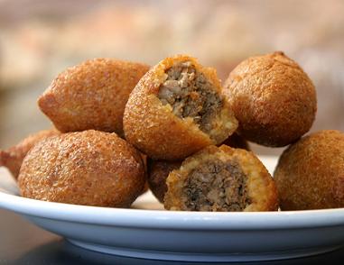 My International Kitchen: Kubbeh (Meat stuffed Bulgur Shells)