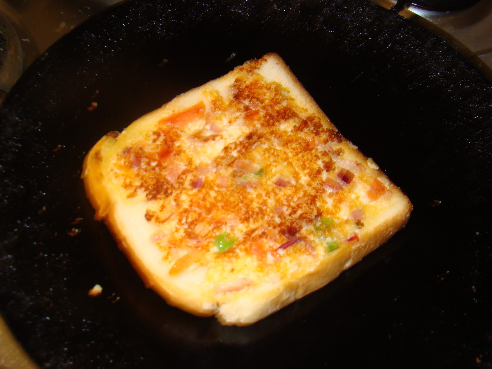 palate corner: paneer toast