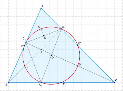 Geometria: cercul lui EULER