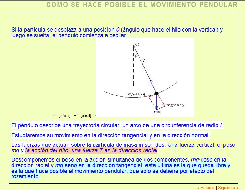 APOYO EDUCATIVO DIGITAL VMA: MOVIMIENTO PENDULAR