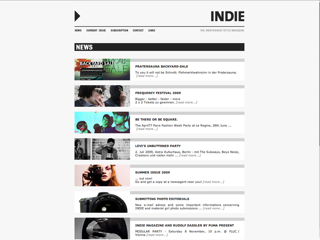 hot mess: the independent style magazine 線上雜誌