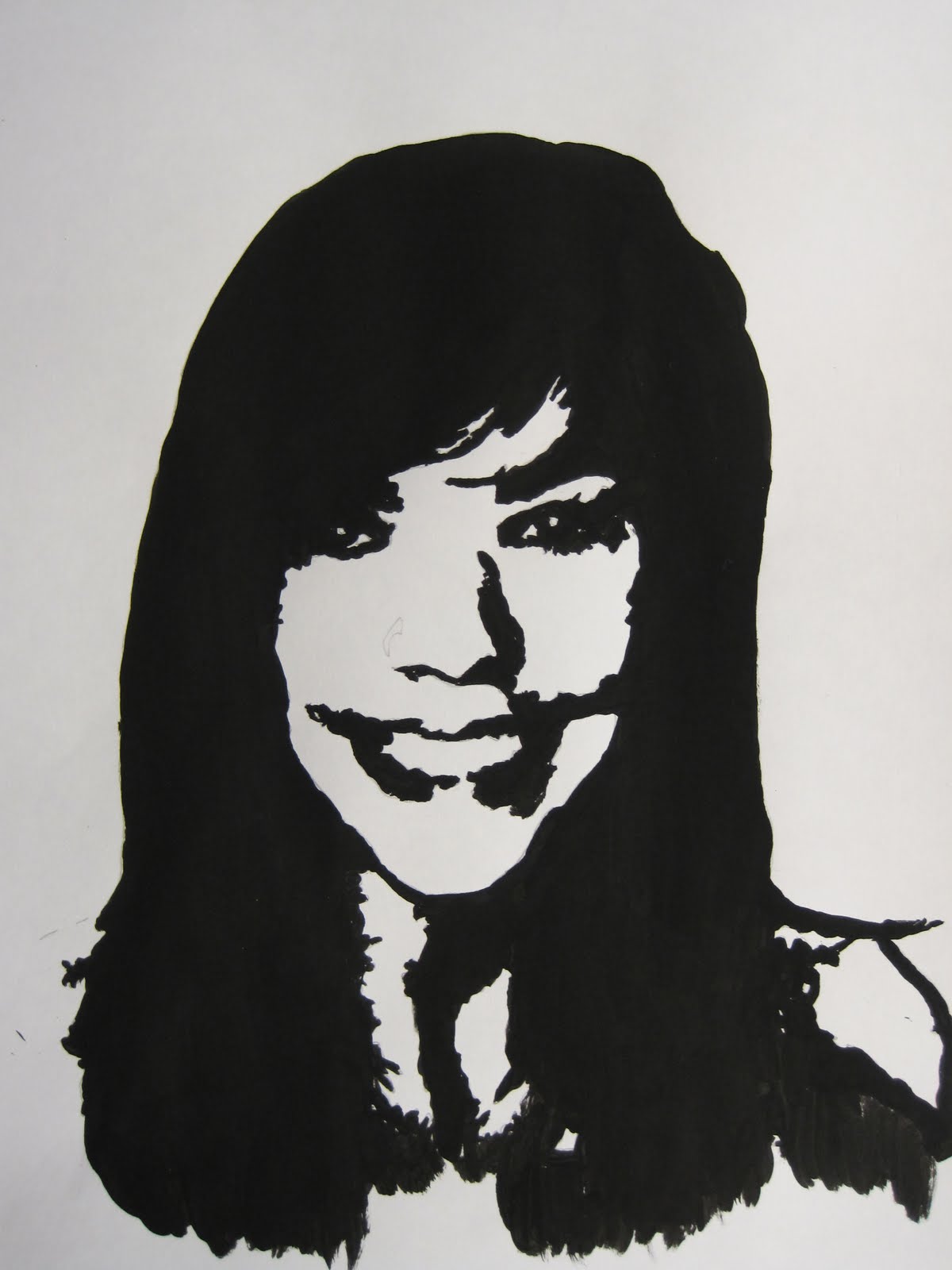 Clinton Unit School District 15 Art Showcase: Gifted Art Self-Portrait ...